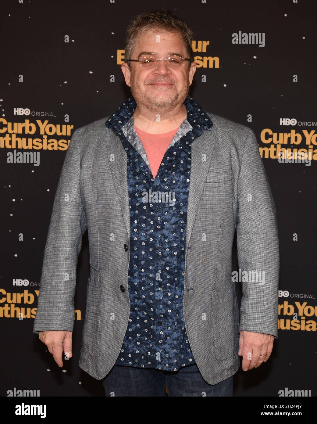 19 October 2021 - Los Angeles, California - Patton Oswalt. HBO's ''Curb ...