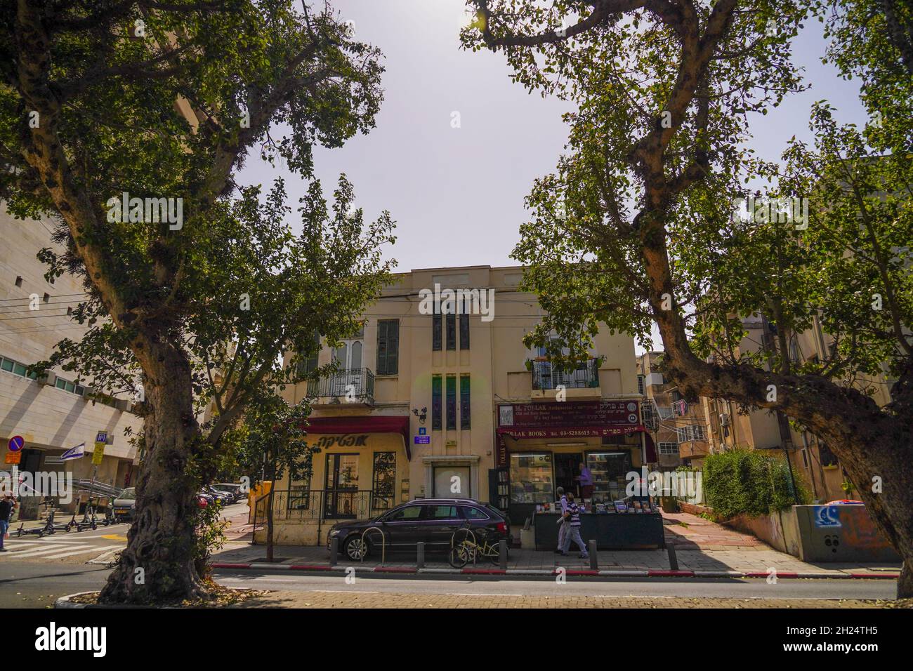 Eclectic Style Architecture at 36 King George Tel Aviv, Israel Stock ...