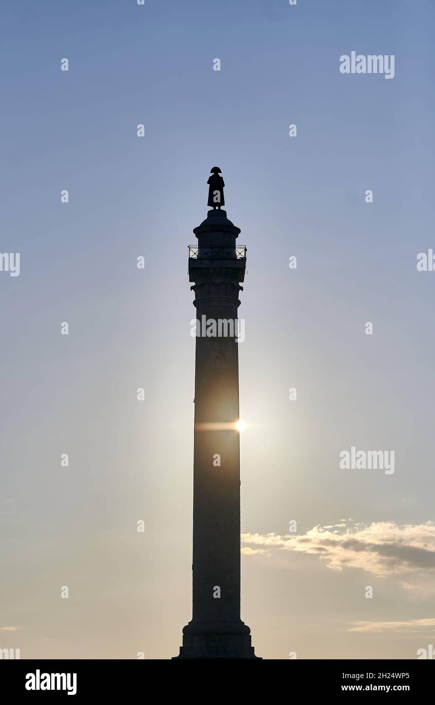 Wimille (northern France): the Column of the Great Army, by architect ...