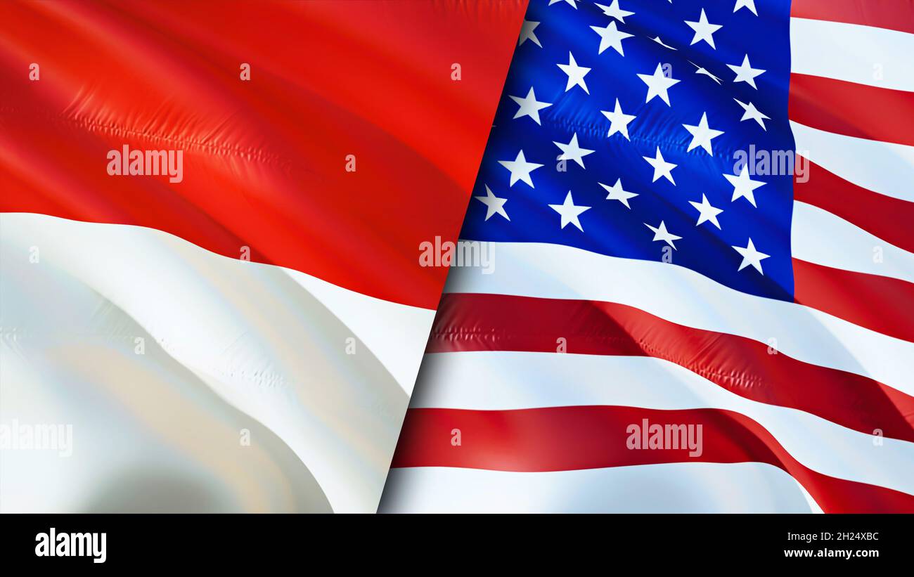 United states indonesia flag hi-res stock photography and images - Alamy
