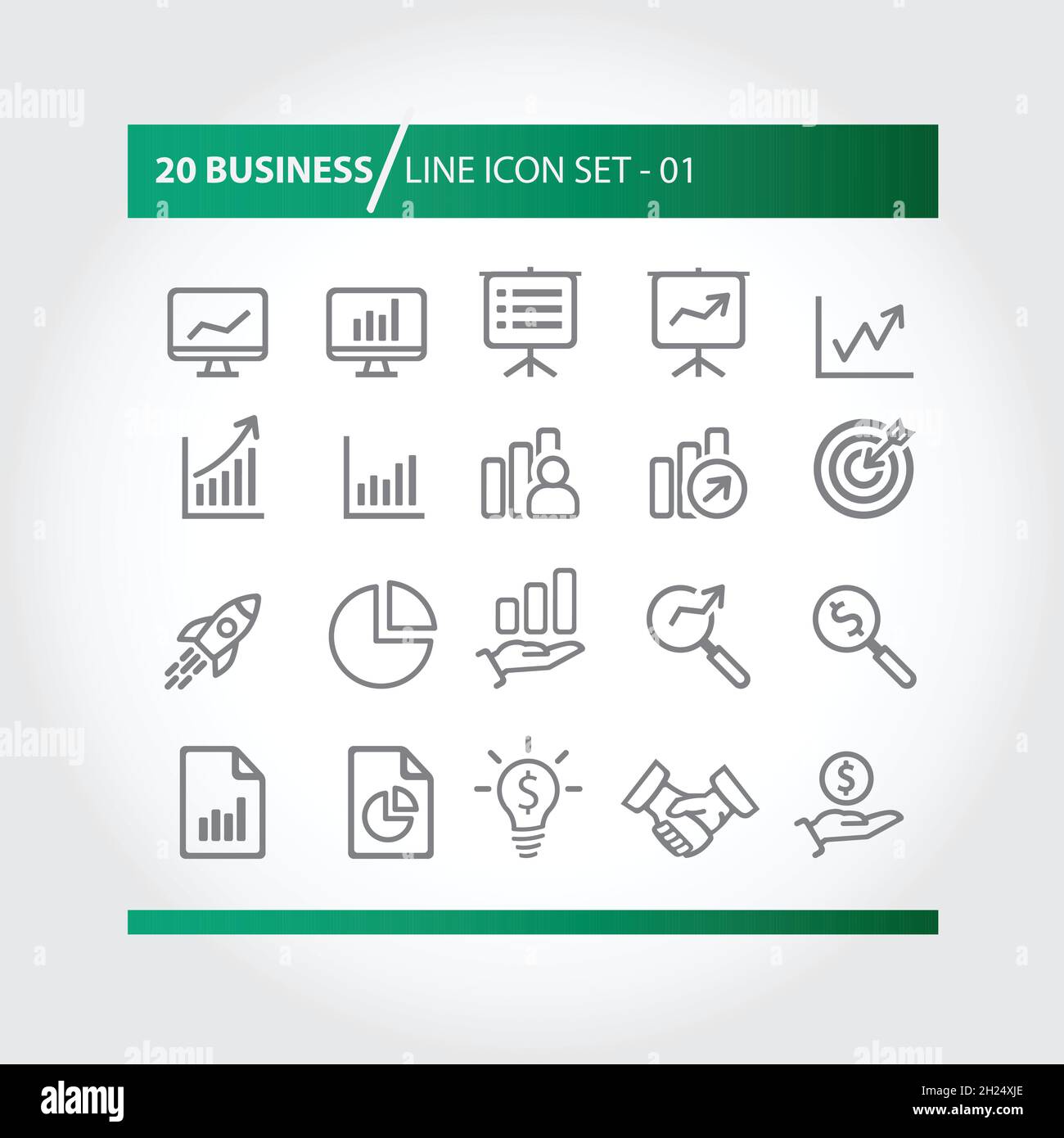 Office related object Stock Vector Images - Alamy