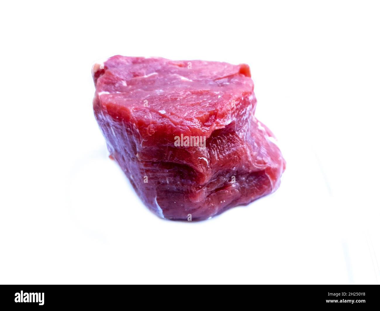 Fillet of beef isolated , red flesh food Stock Photo - Alamy