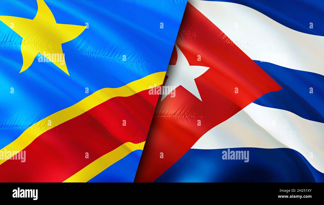 Dr congo cuba flag hi-res stock photography and images - Alamy