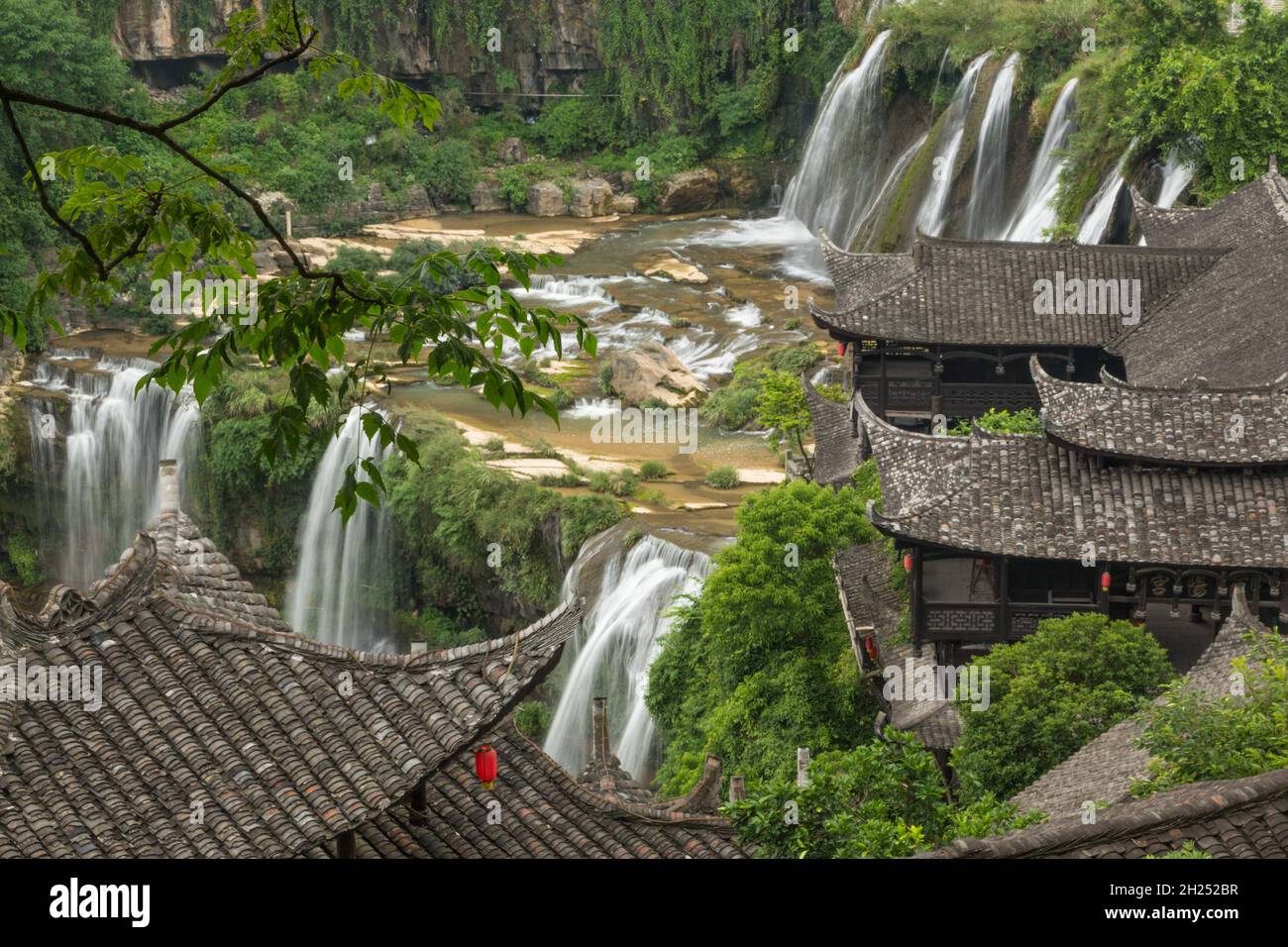 Wangcun waterfall hi-res stock photography and images - Alamy
