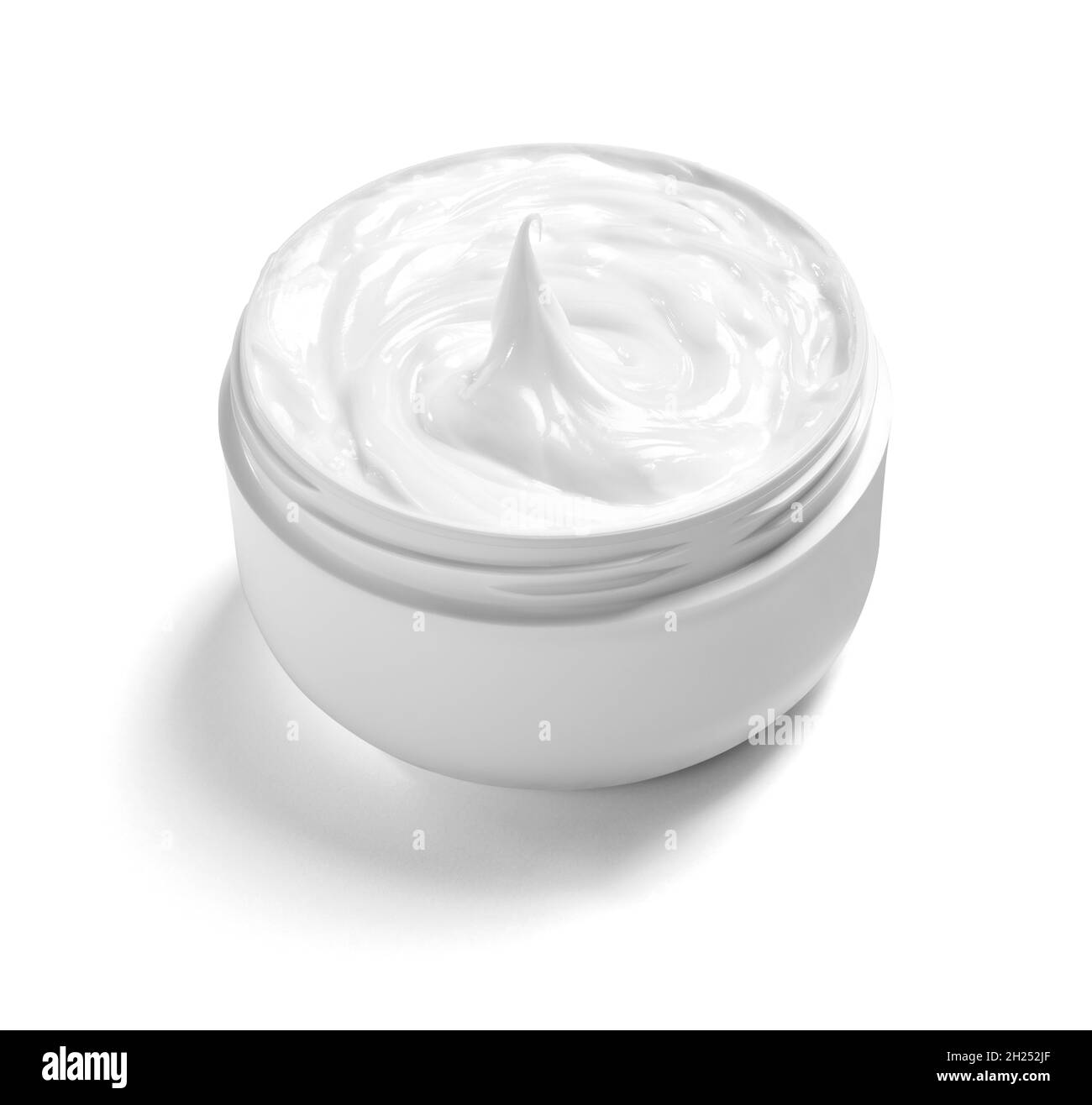 white cream container jar beauty moisturizer skin Stock Photo - Alamy
