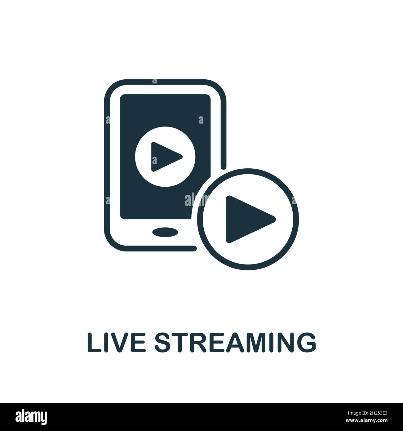 Livestream marketing Stock Vector Images - Alamy