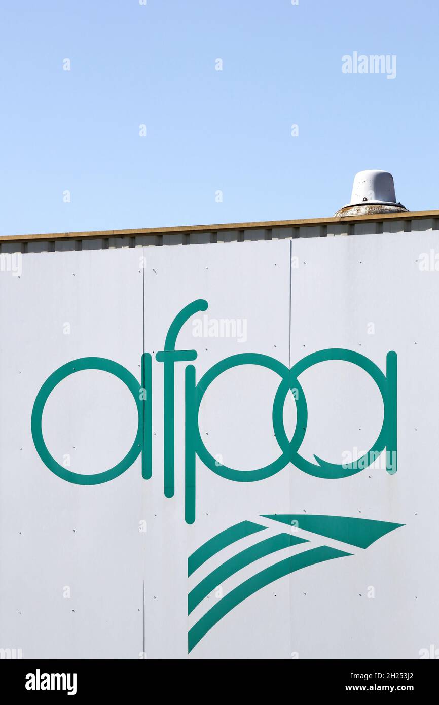 Roanne, France - May 31, 2020: AFPA logo on a wall. AFPA is the ...