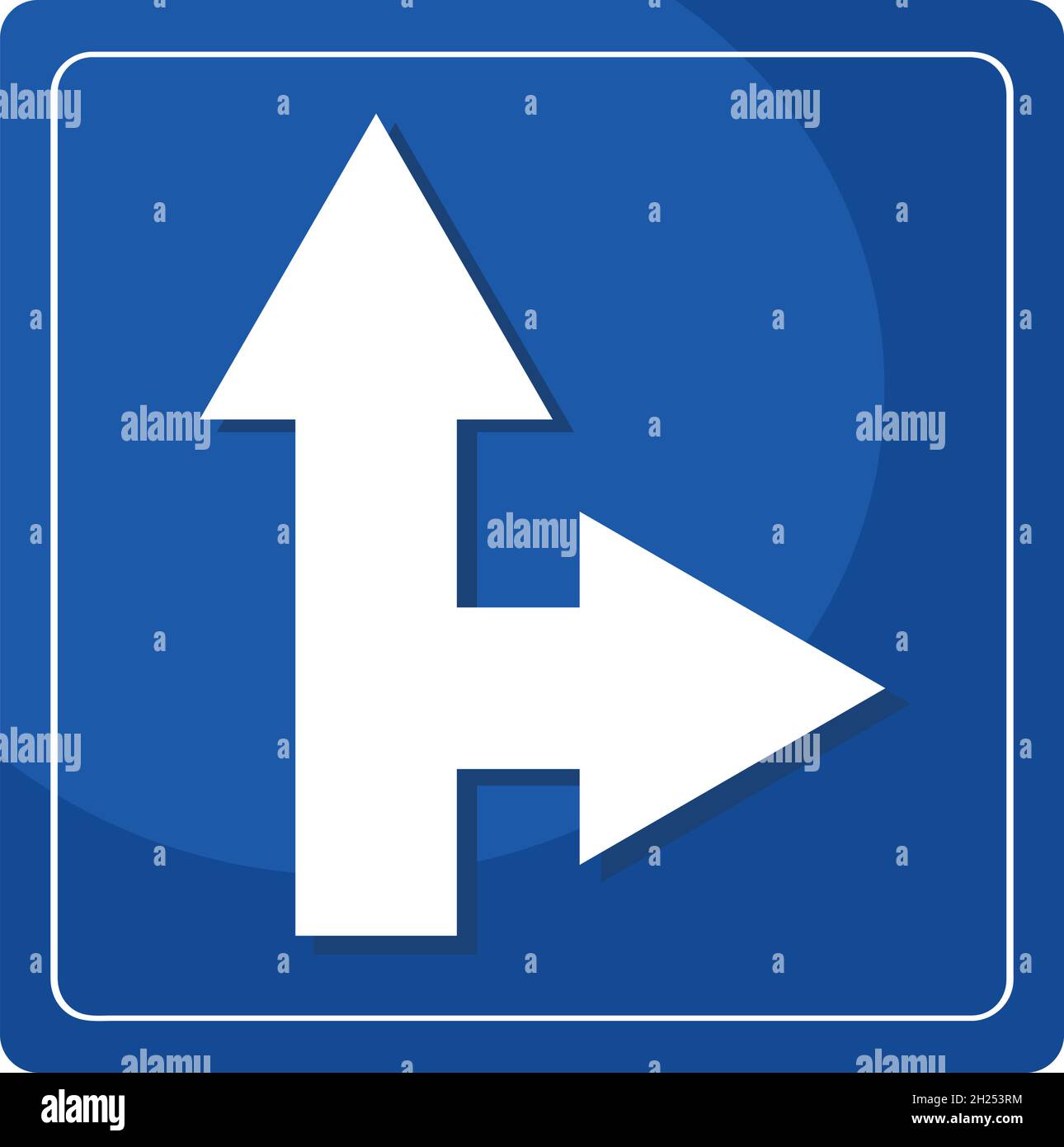 just straight and right Stock Vector Image & Art - Alamy