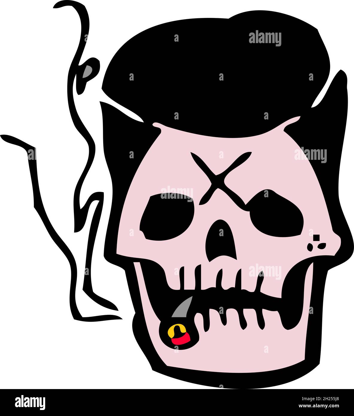 Face skull Cut Out Stock Images & Pictures - Alamy