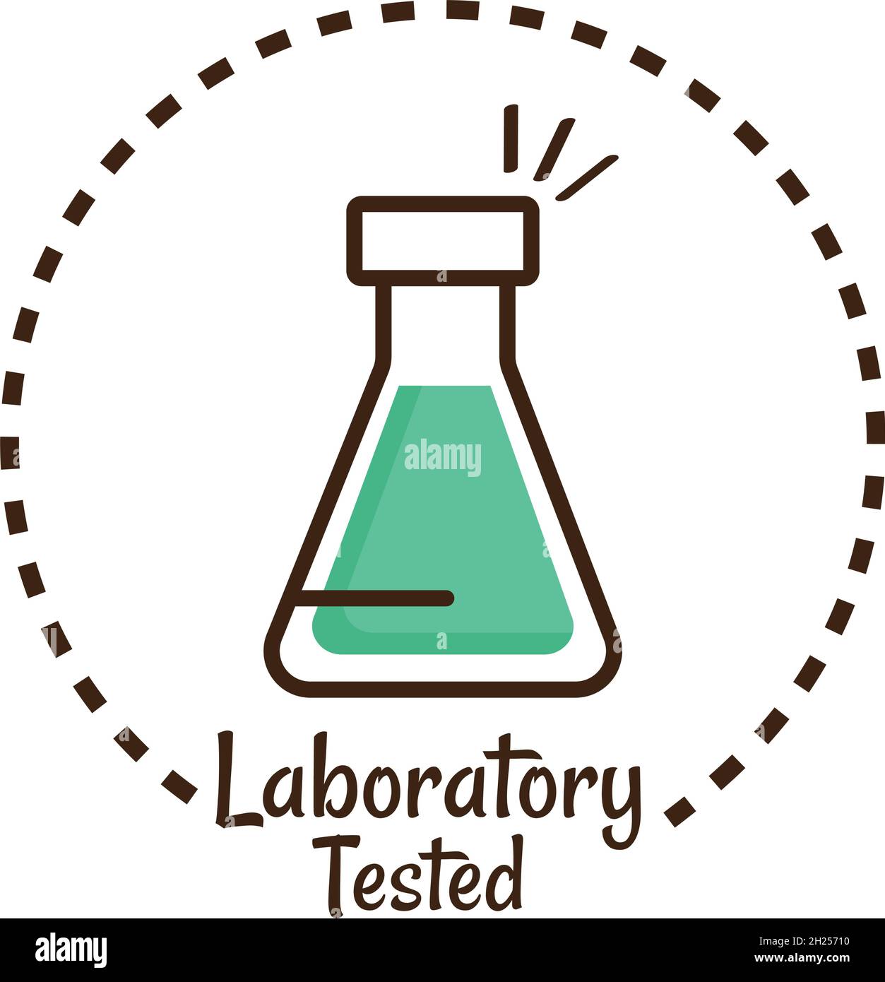 laboratory tested product label Stock Vector Image & Art - Alamy