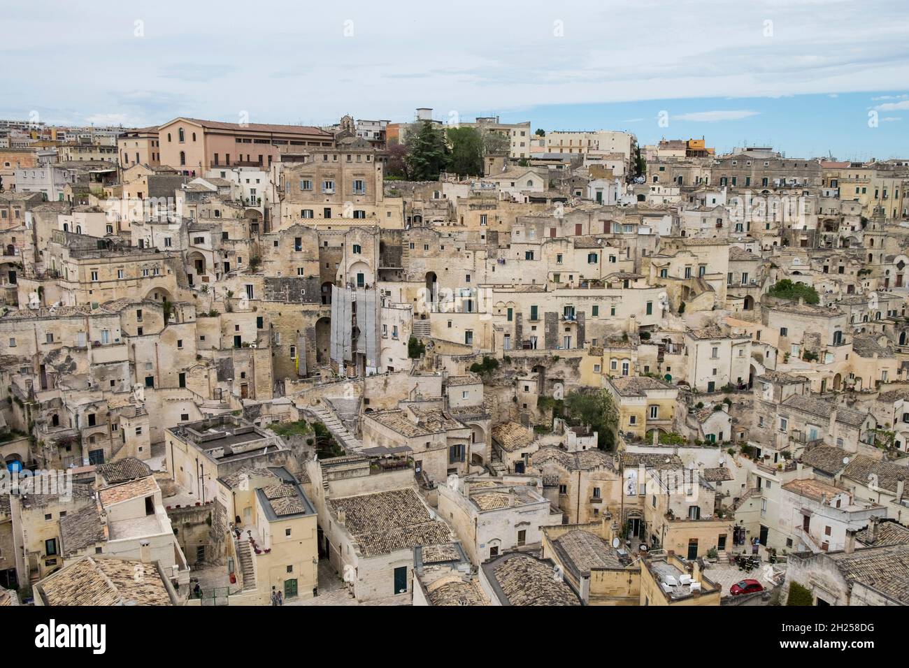 Italy, Matera, Sasso Barisano, landscape Stock Photo - Alamy