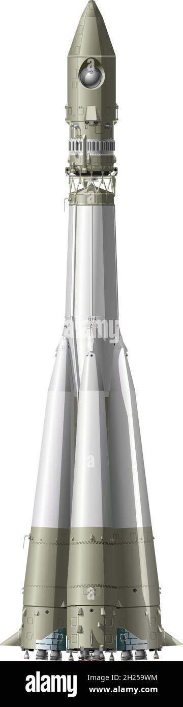 hi-detailed space rocket Available EPS-10 vector format separated by ...