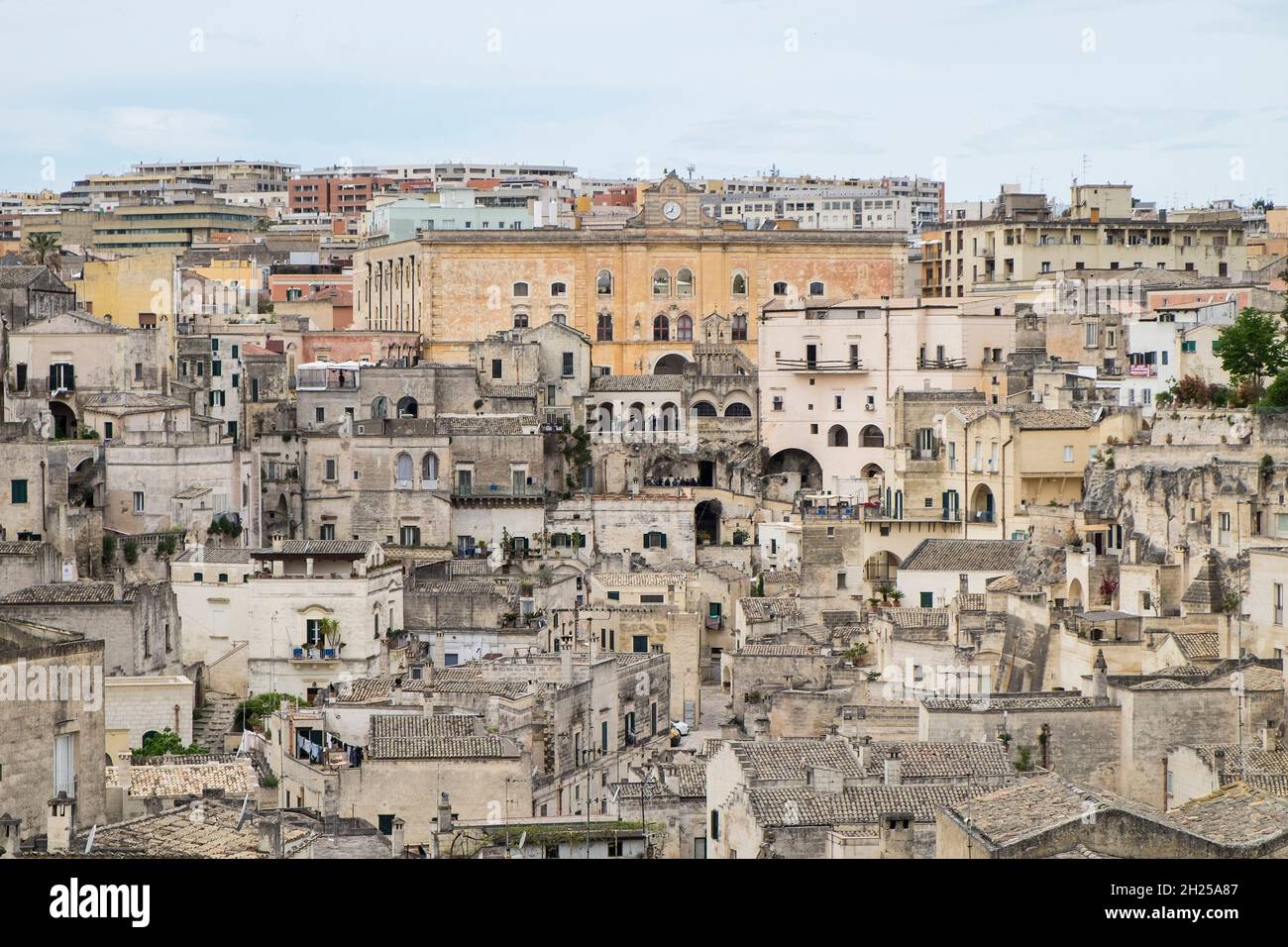 Italy, Matera, Sasso Barisano, landscape Stock Photo - Alamy