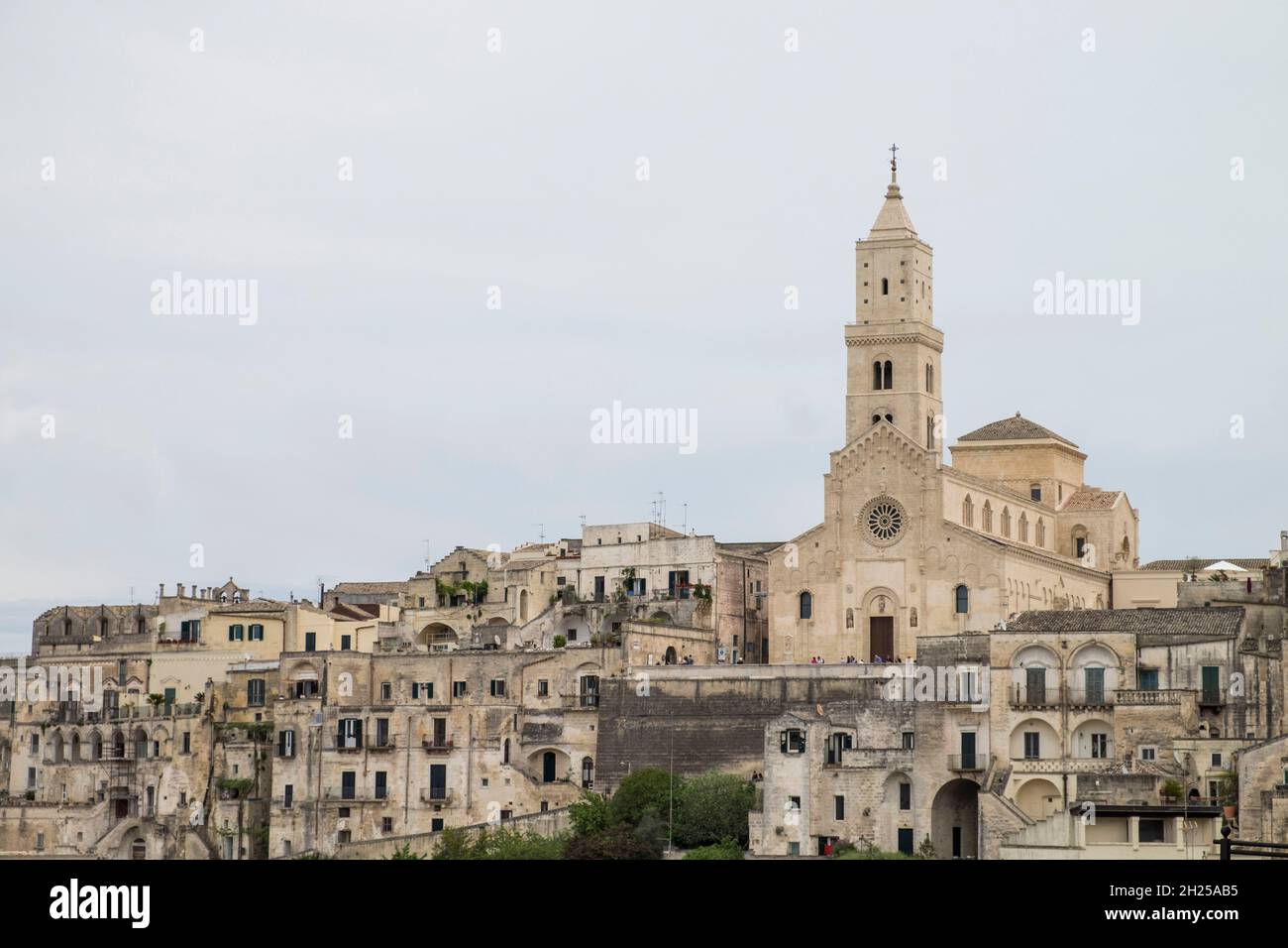 Italy, Matera, Madonna della Bruna and Sant'Eustachio church Stock ...