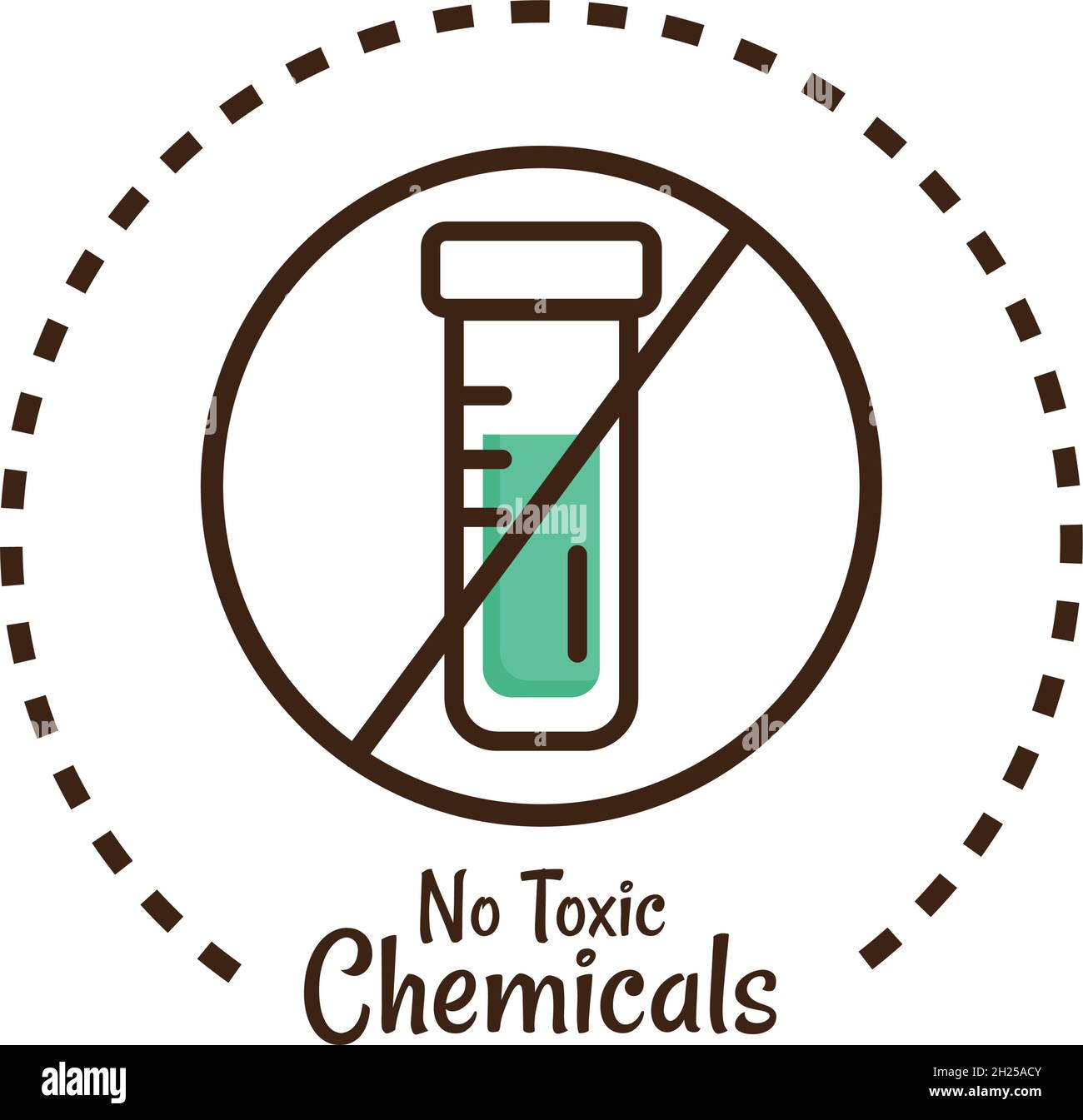 no toxic chemicals label Stock Vector Image & Art - Alamy