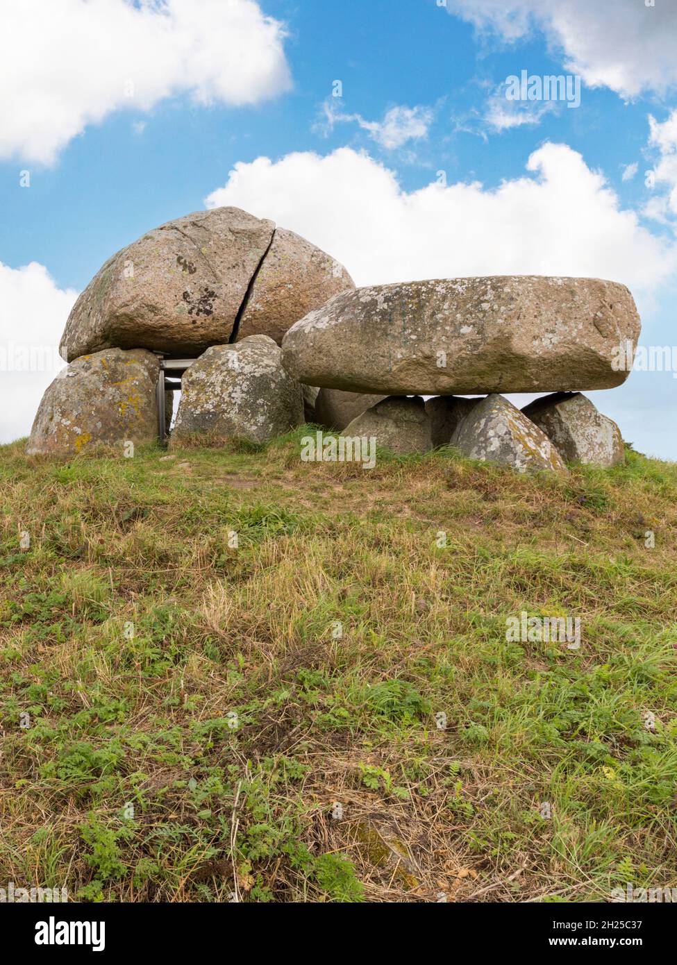 Sømarkedyssen, a neolithic megalithic tomb located near Sømarke on the ...