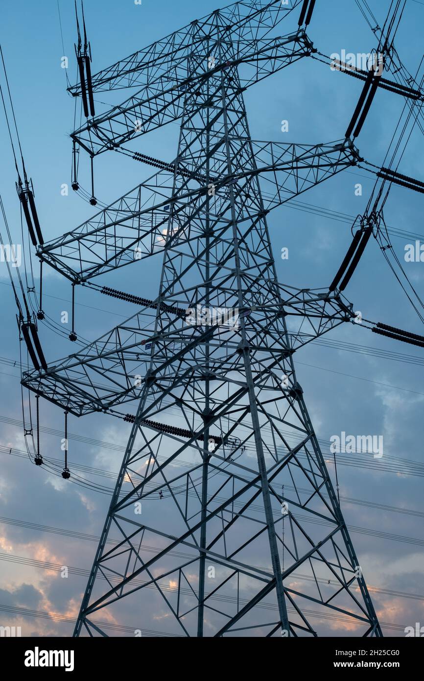 Electricity pylon hi-res stock photography and images - Alamy