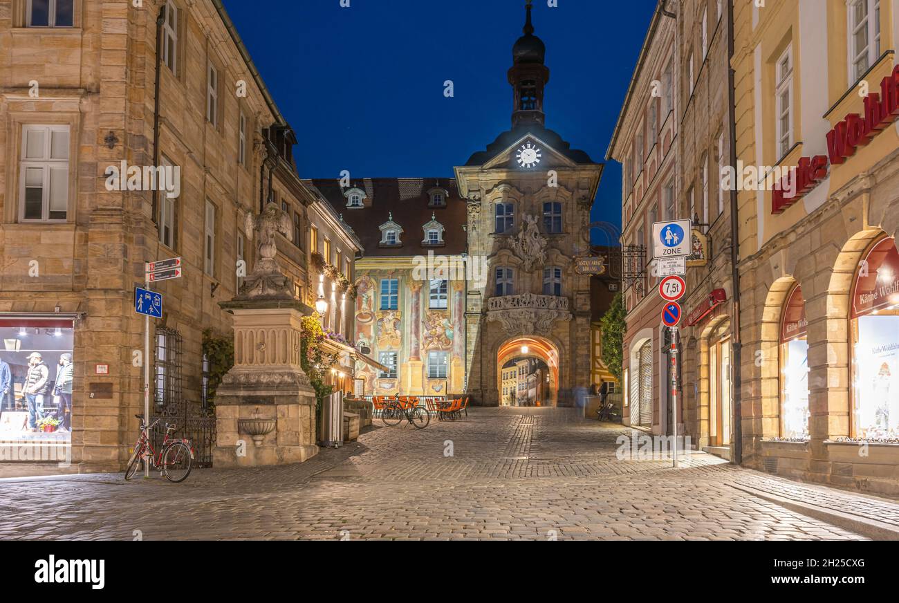 Bamberg, Germany. Town Hall of Bamberg Stock Photo - Alamy