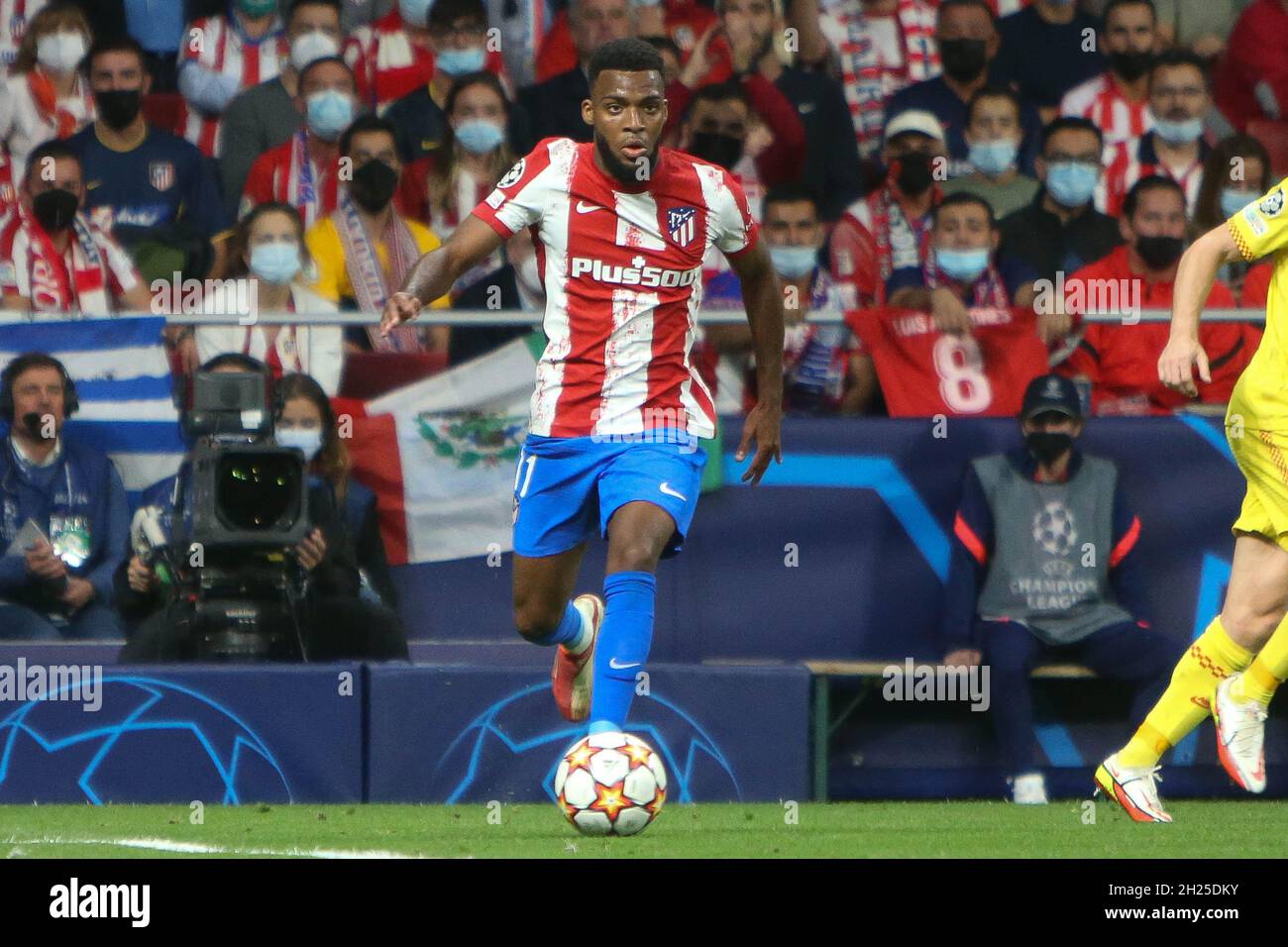 Thomas Lemar of Atletico Madrid during the UEFA Champions League, Group ...
