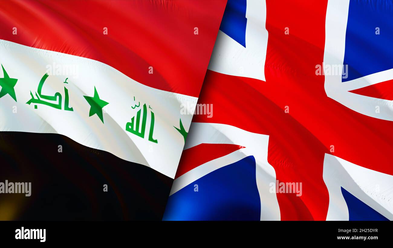 Iraq united kingdom flag hi-res stock photography and images - Alamy