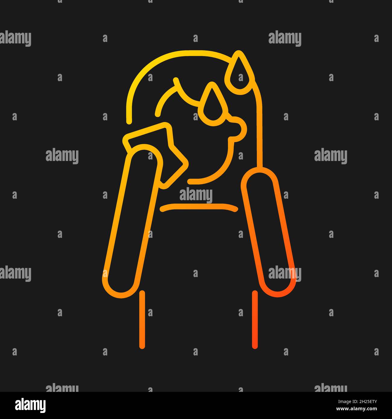 Hot flush Stock Vector Images - Alamy