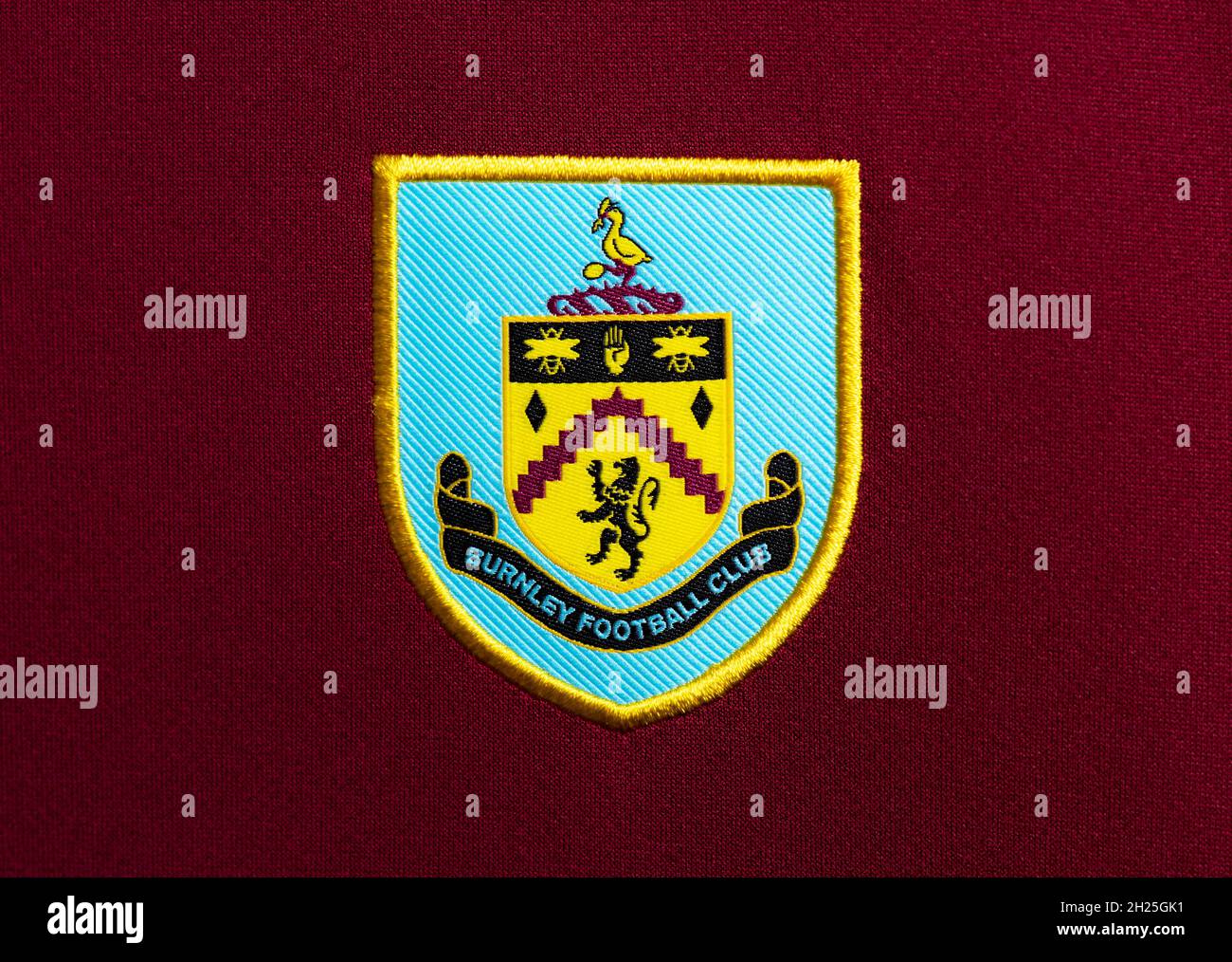 Burnley football badge hi-res stock photography and images - Alamy