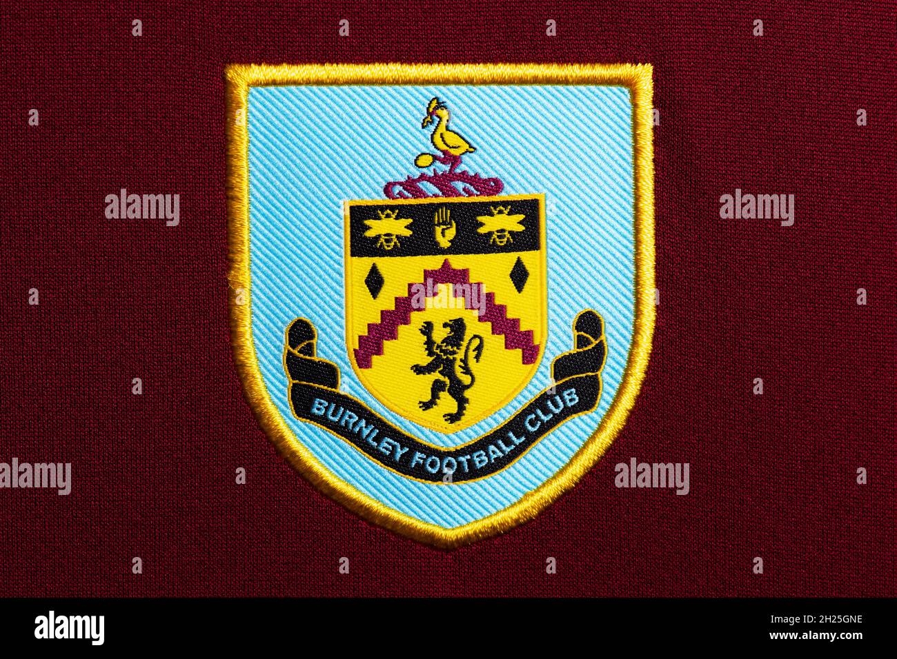 Burnley football club badge hi-res stock photography and images - Alamy