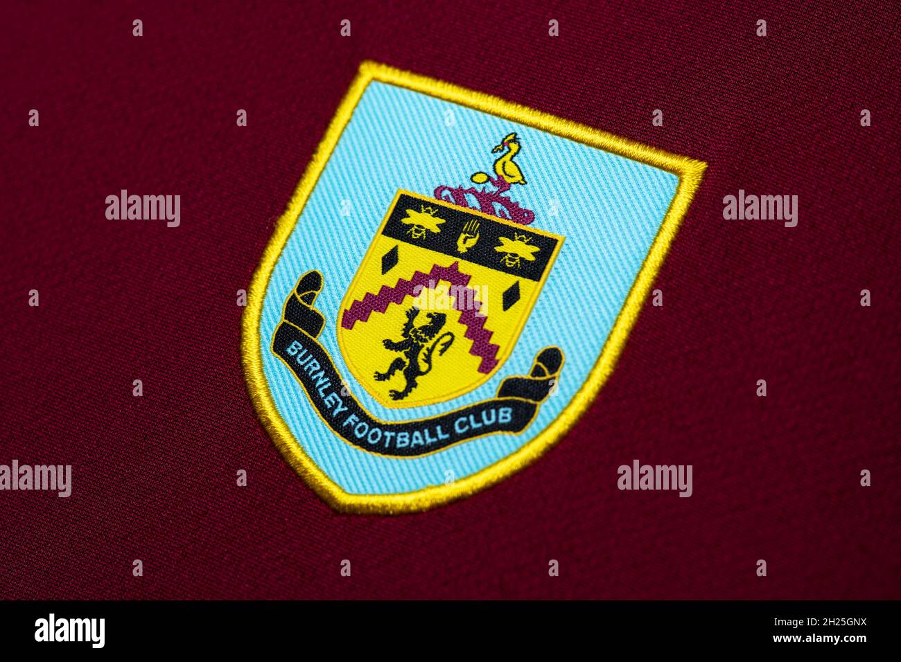 Burnley football badge hi-res stock photography and images - Alamy