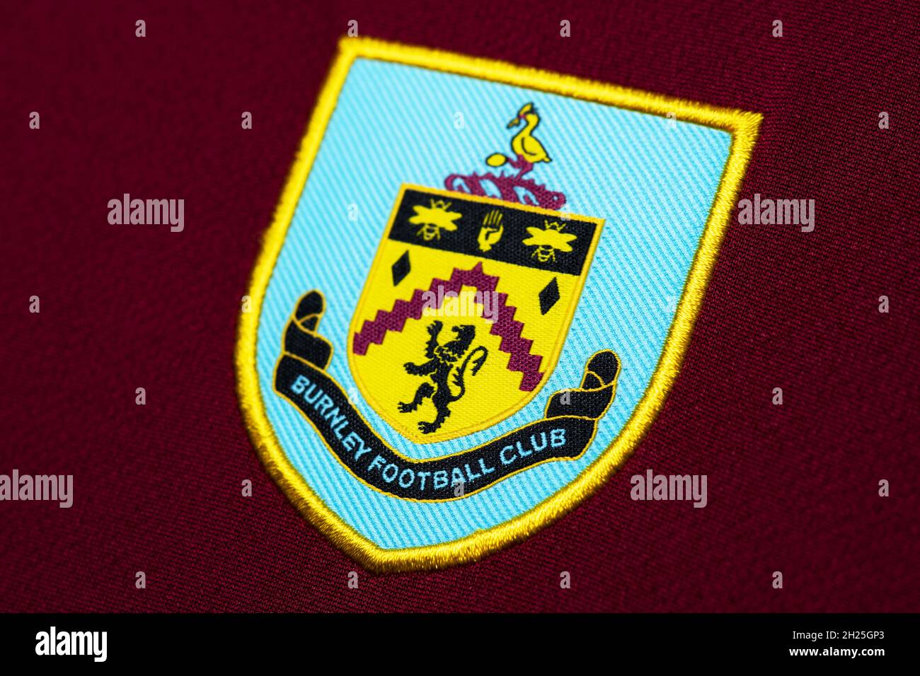 Burnley football badge hi-res stock photography and images - Alamy