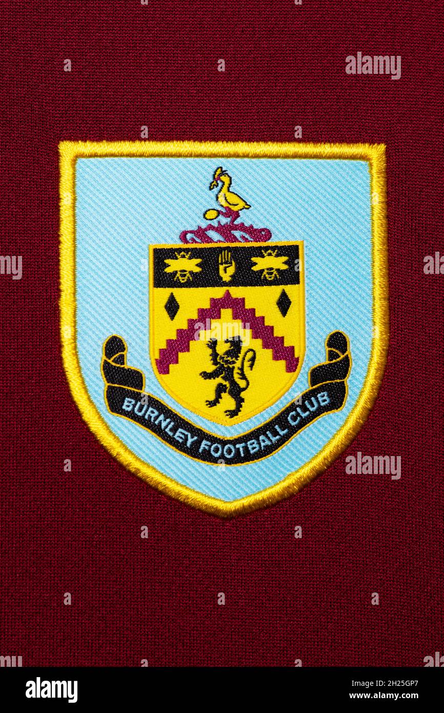 Burnley football club badge hi-res stock photography and images - Alamy