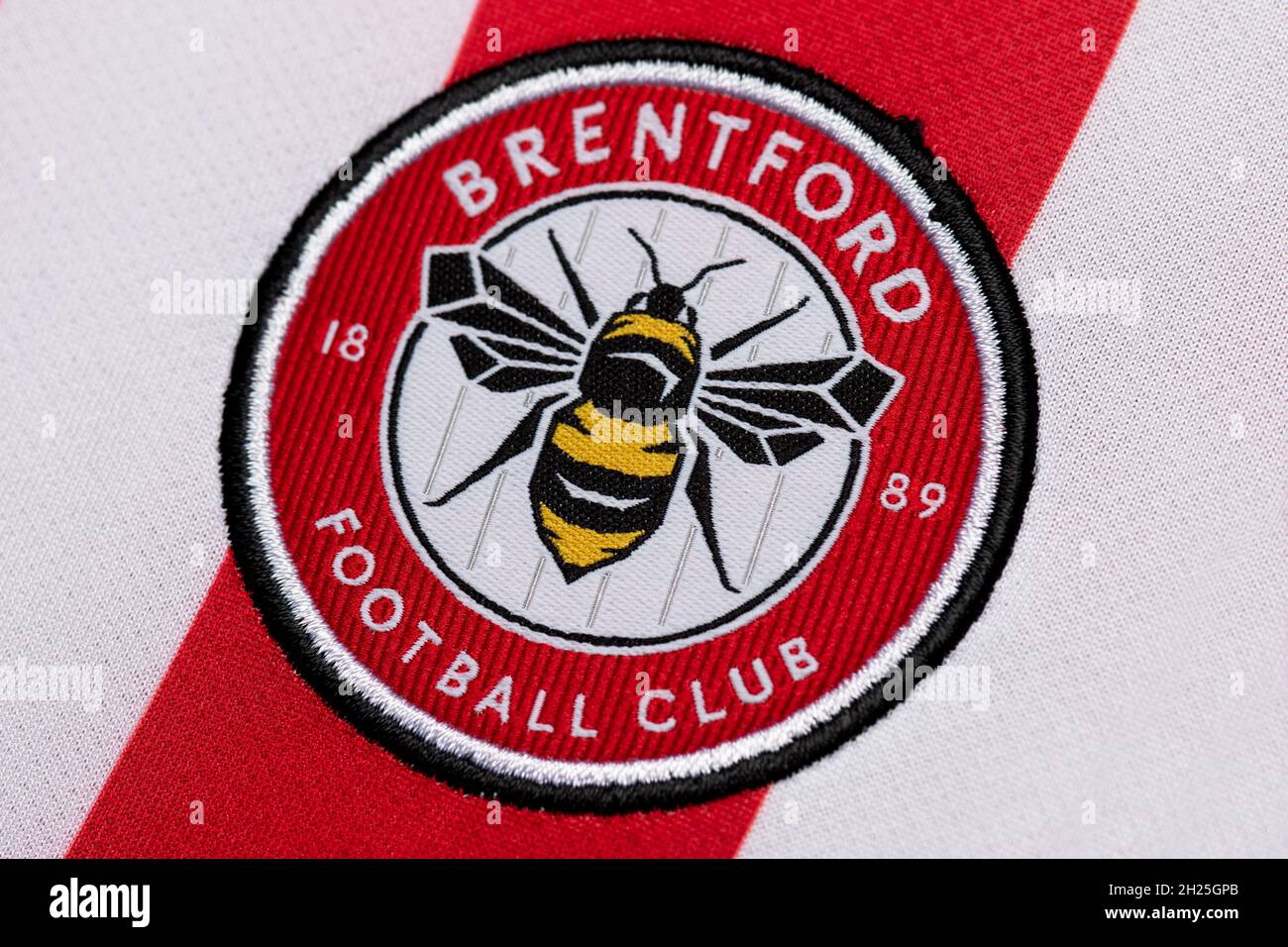 Brentford fc logo hi-res stock photography and images - Alamy