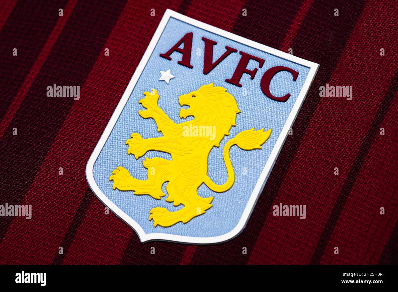 Aston villa logo hi-res stock photography and images - Alamy