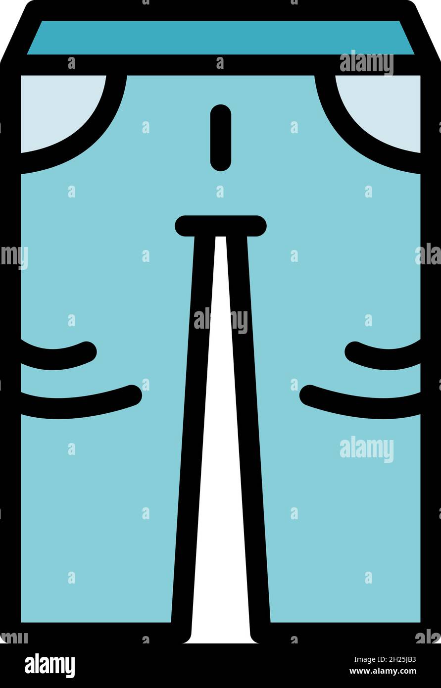 Female bottom jeans Cut Out Stock Images & Pictures - Alamy