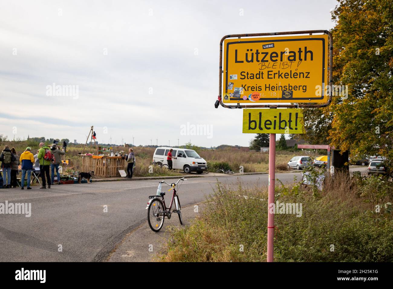 Lützerath Remains , Sign Of The Village Of Lützerath, Which Is ...