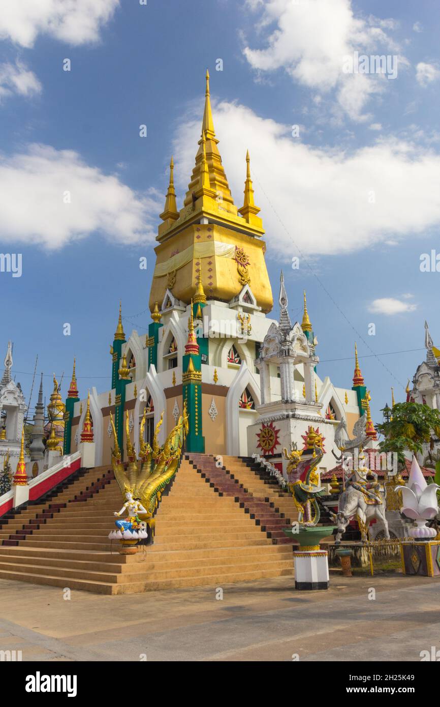 Thailand temples, churches, Buddhist art in Thailand Stock Photo - Alamy