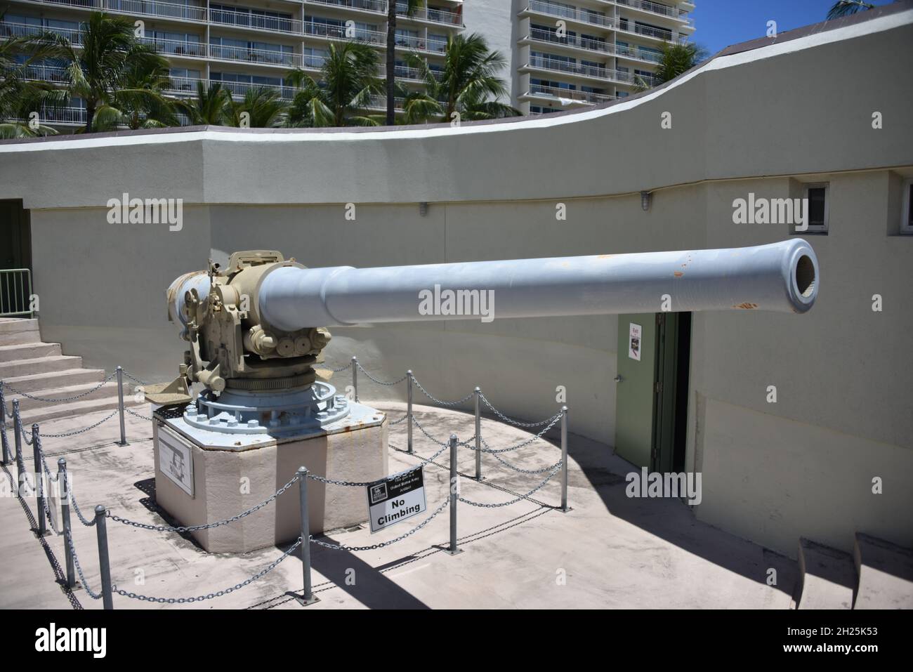 Oahu, HI. U.S.A. 6/9/2021. Fort DeRussy. Constructed Batteries Randolph ...