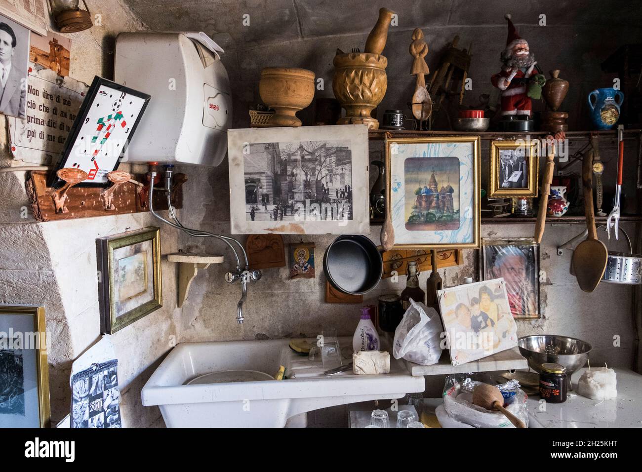 Italy, Matera, traditional house Stock Photo - Alamy