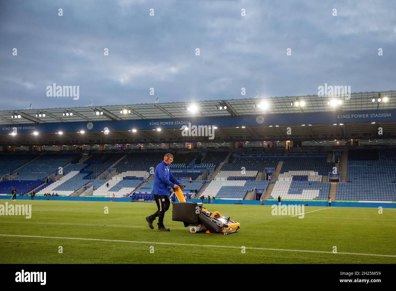 Leicester city football pitch hi-res stock photography and images - Alamy