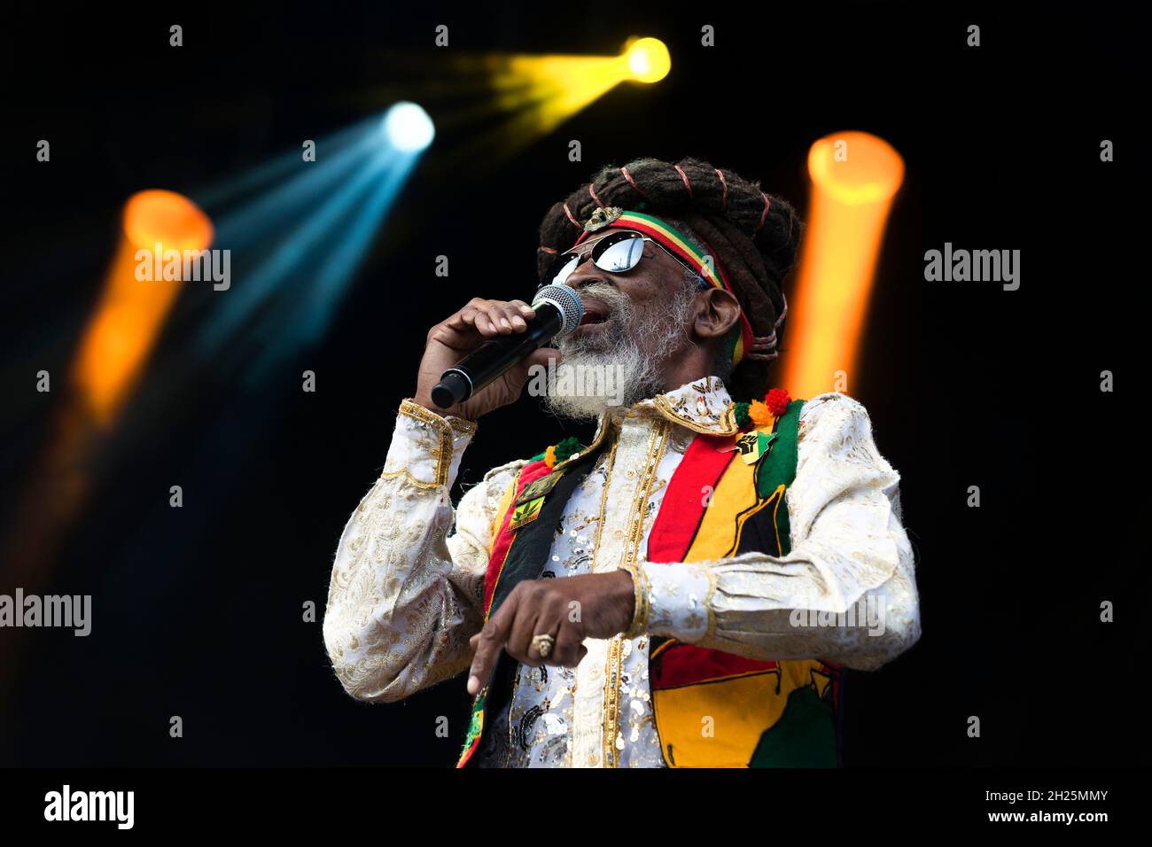 stockholm sweden - June 27- 2014- the Jamaican reggae singer bunny ...