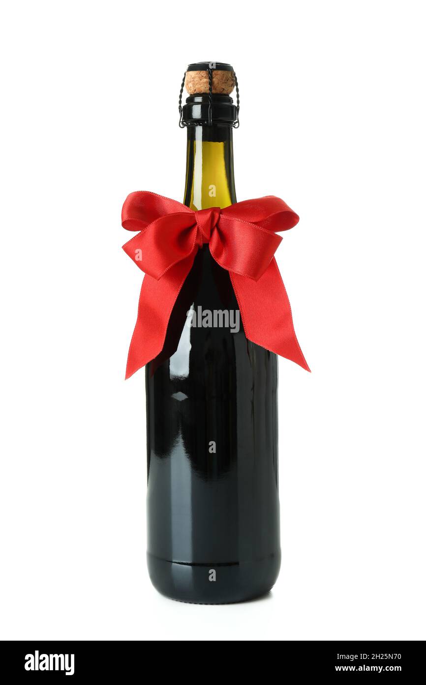 Holiday bottle champagne christmas Cut Out Stock Images & Pictures - Alamy