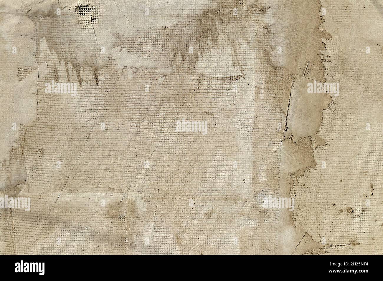 Plaster texture. Textured whitewash wall close-up with brush strokes ...