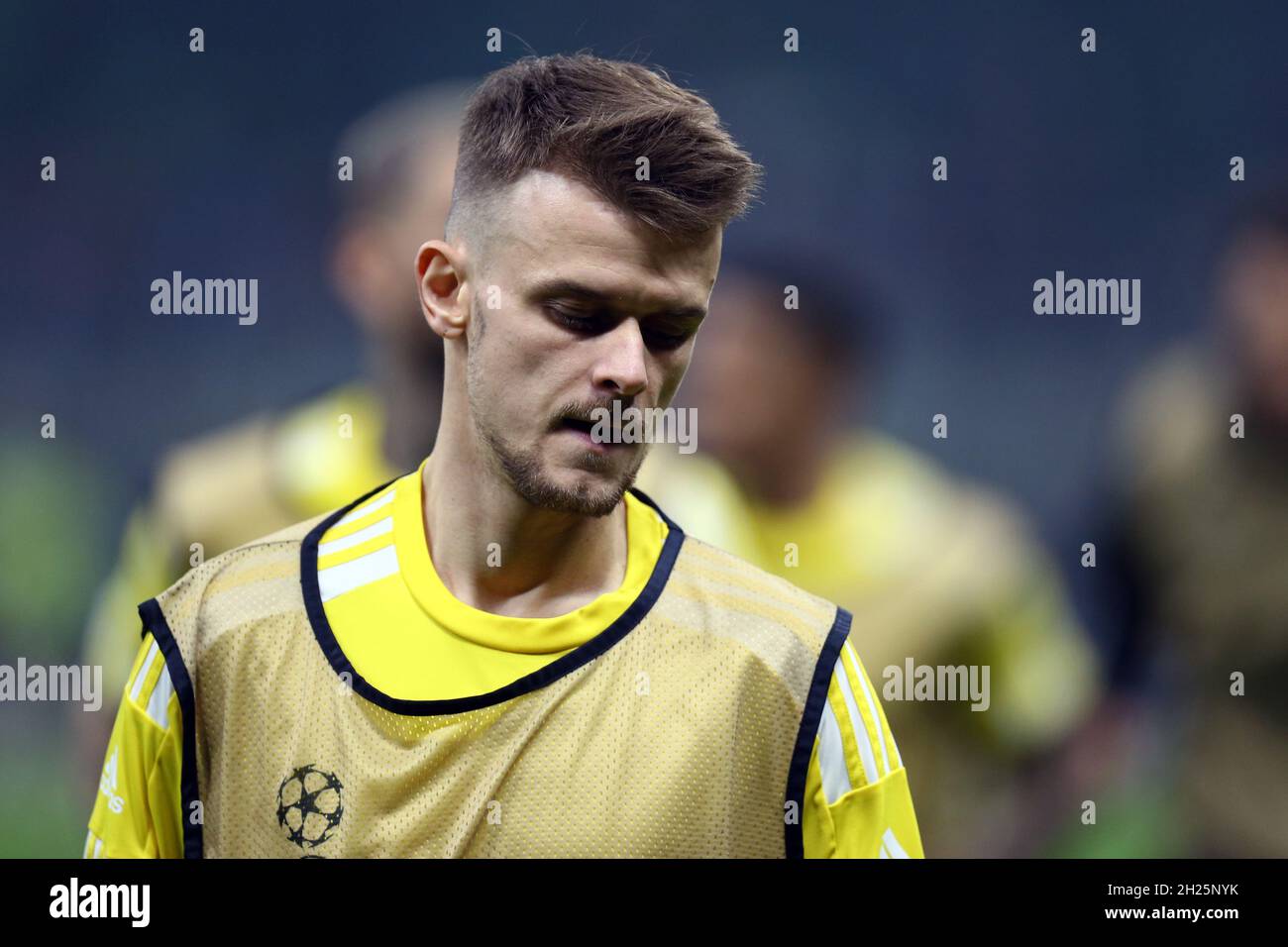 Sebastien Thill of FC Sheriff during warm up before the Uefa Champions ...