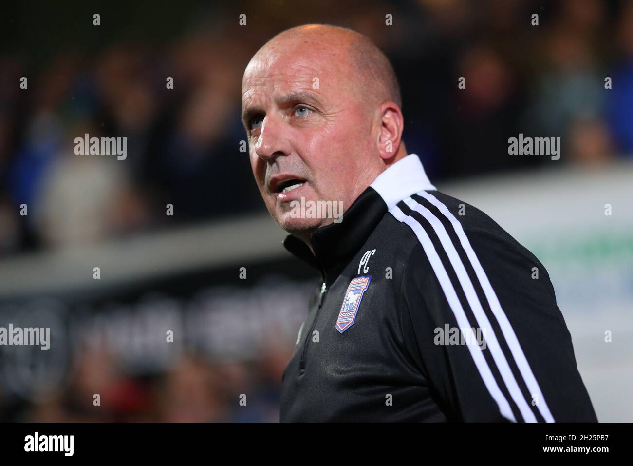 Manager of Ipswich Town, Paul Cook - Ipswich Town v Doncaster Rovers ...