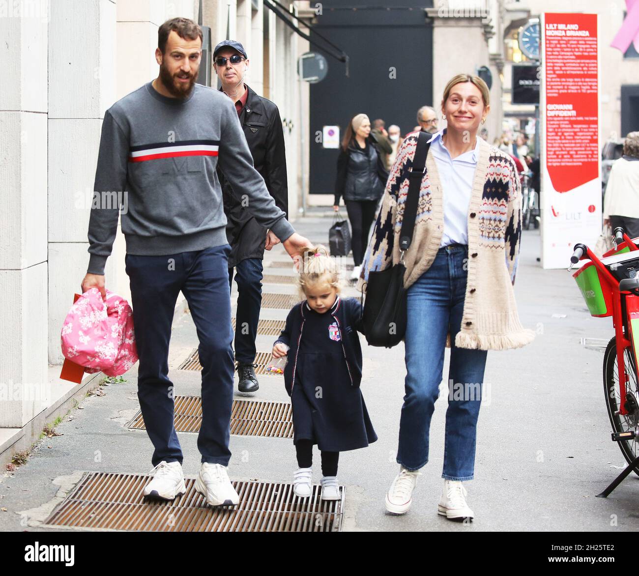 the captain of the Armani / Olimpia basketball Milan Sergio Rodriguez ...