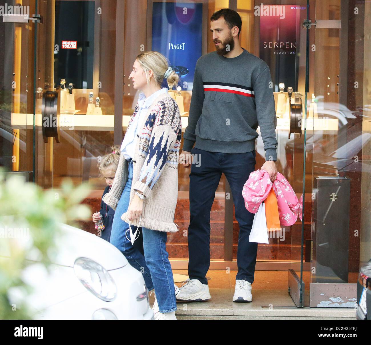 the captain of the Armani / Olimpia basketball Milan Sergio Rodriguez ...