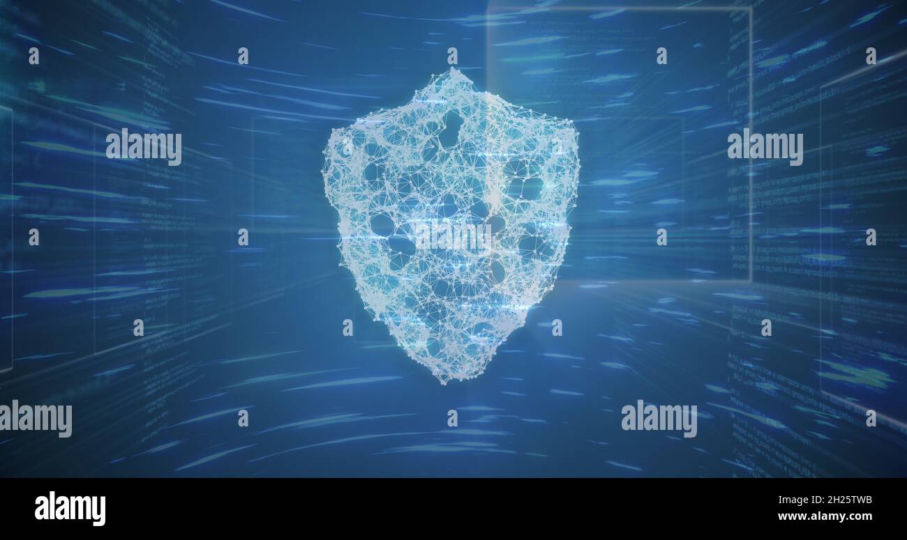 Shield icon security symbol hi-res stock photography and images - Alamy