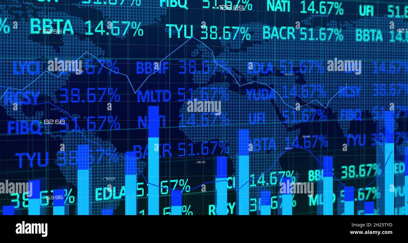Stock market map hi-res stock photography and images - Alamy