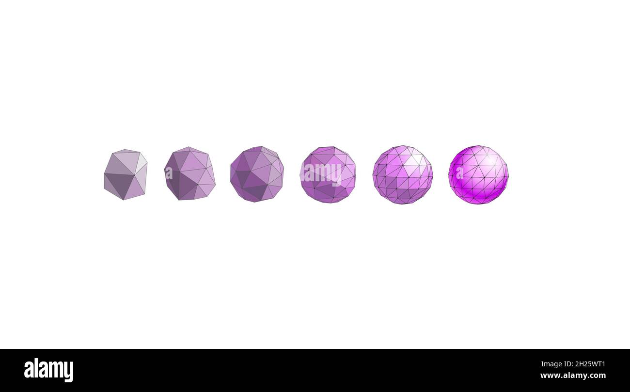 3D polygonal transformation shape development. Self coaching personal ...