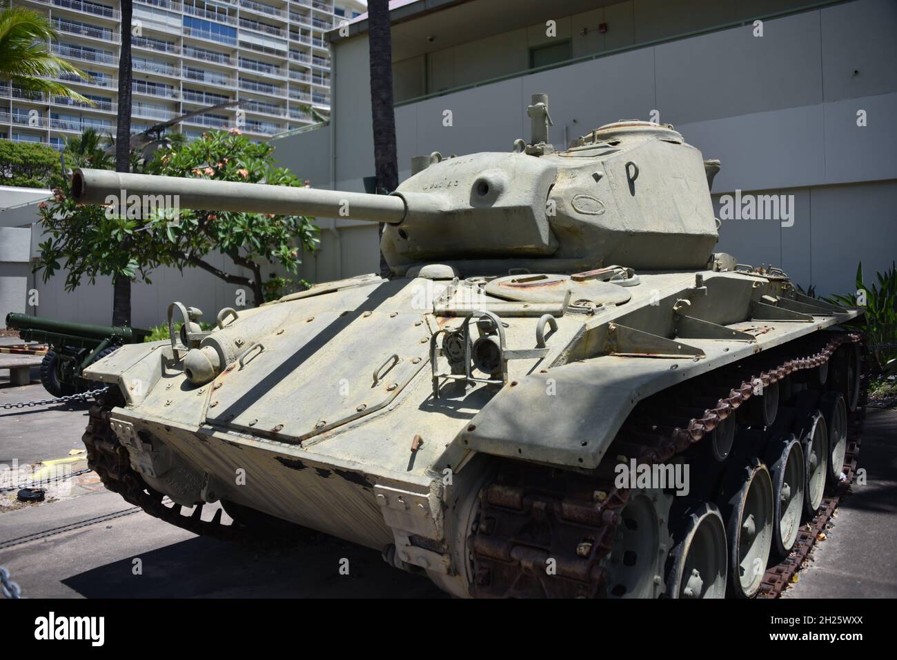 Oahu, HI. U.S.A. 6/9/2021. Fort DeRussy. Constructed Batteries Randolph ...