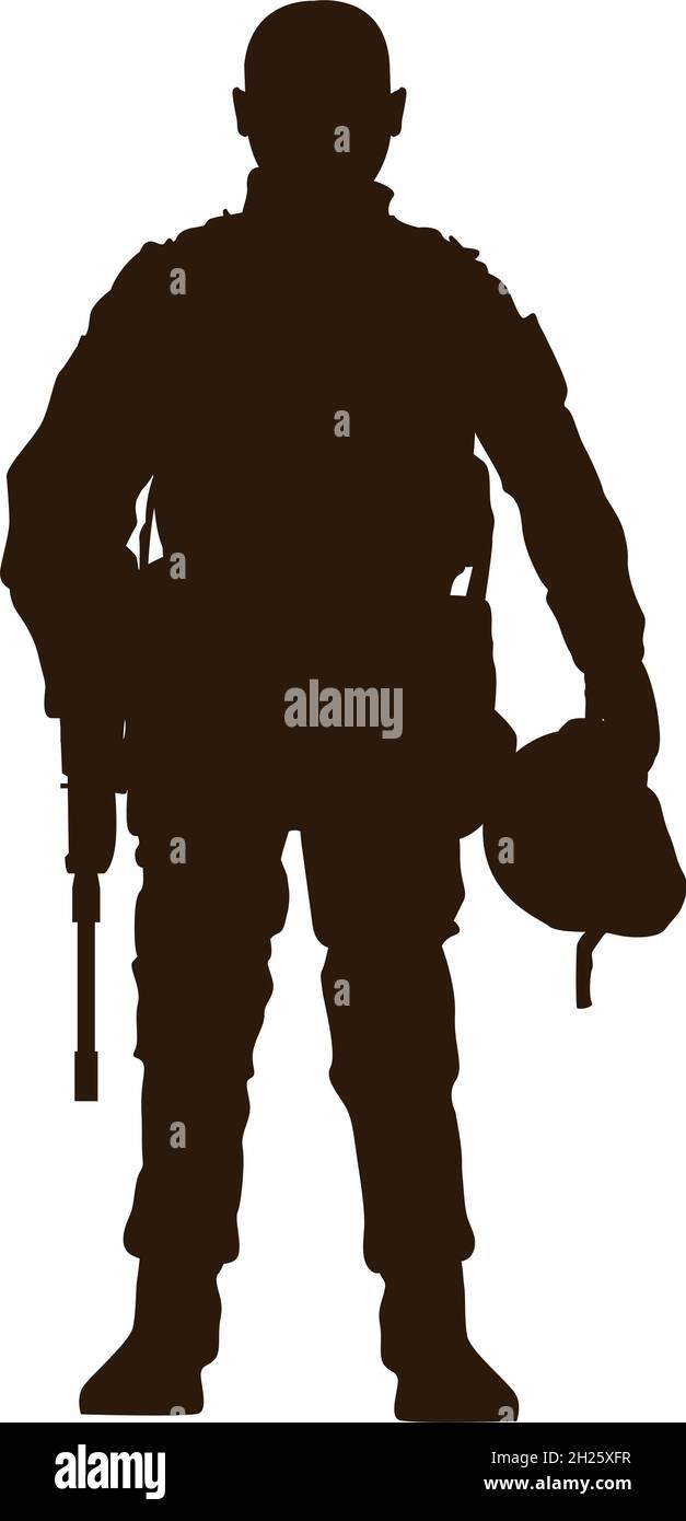 Standing weapon military armed forces Cut Out Stock Images & Pictures ...